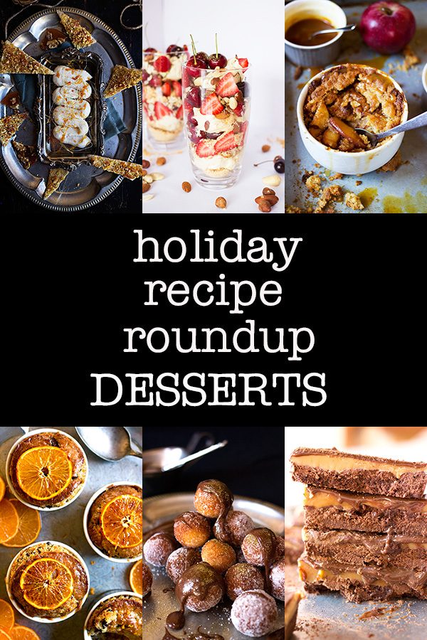 Holiday Recipe Roundup - Desserts - aninas recipes