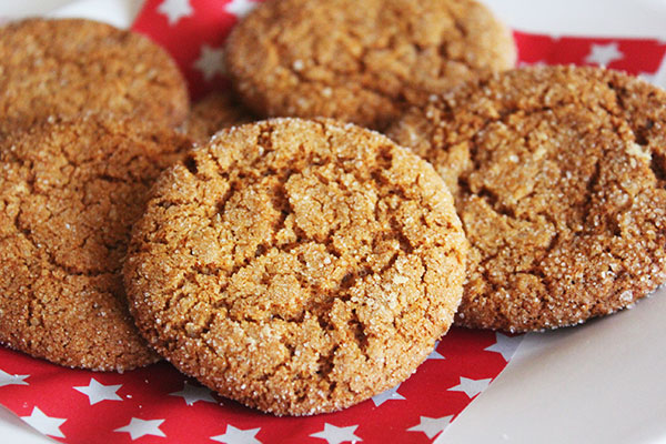 Gingersnap Cookies - aninas recipes