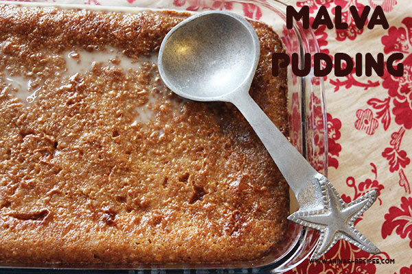 Malva Pudding - aninas recipes