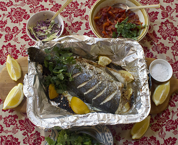 Stuffed Baked Kob - aninas recipes