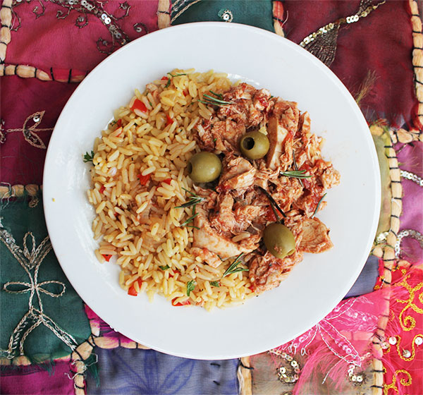 Spanish Chicken and Rice - aninas recipes
