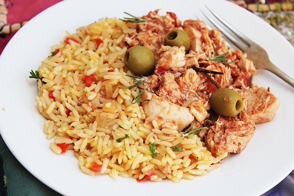 Spanish Chicken and Rice - aninas recipes