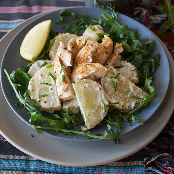 Chicken and Potato Salad - aninas recipes