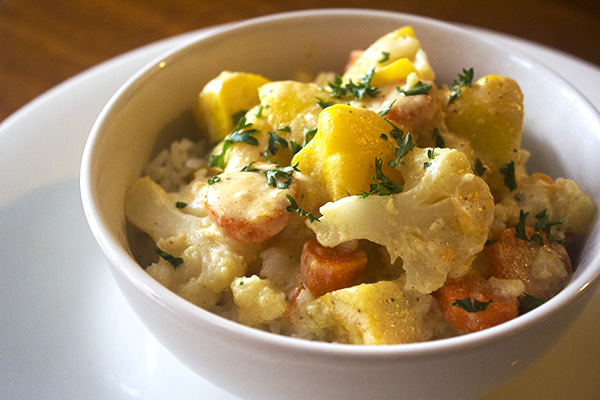 Coconut Vegetables - aninas recipes