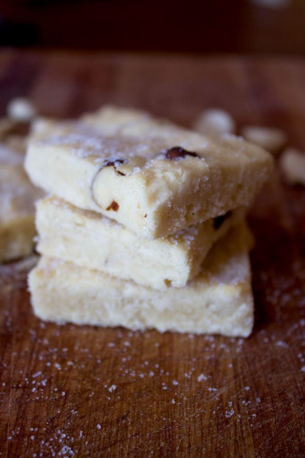 Nutty Shortbread Bars - aninas recipes