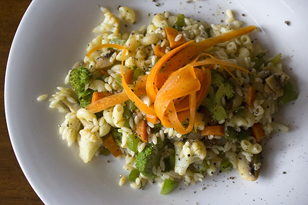 Vegetable Risoni Pilaf - aninas recipes