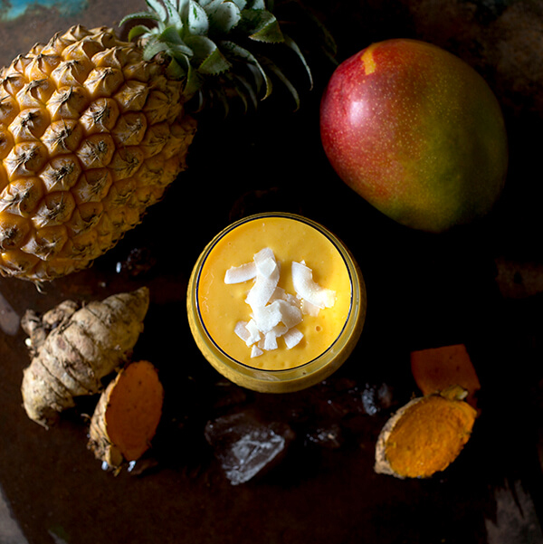 Tropical Turmeric and Coconut Lassi - aninas recipes
