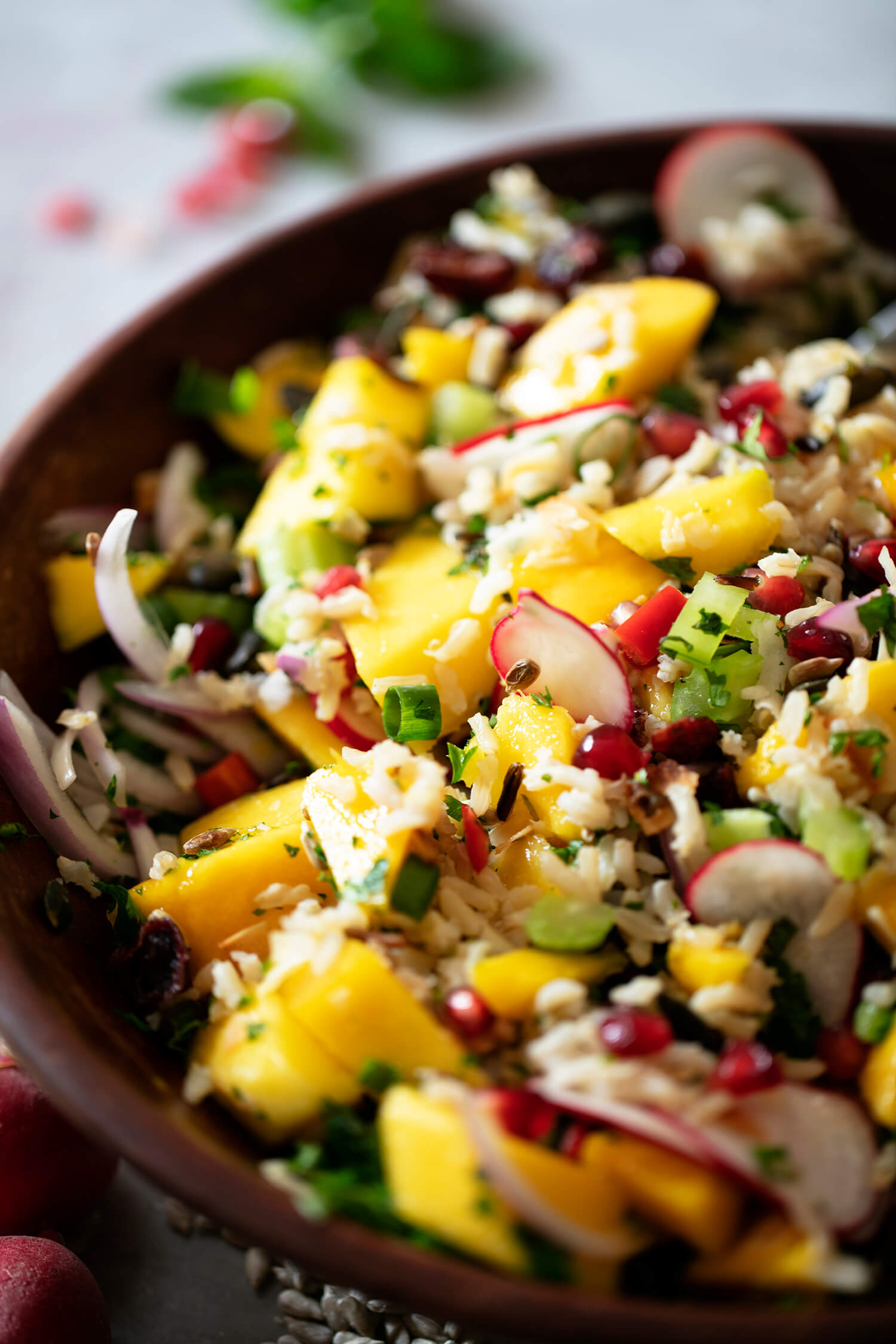 Mango and Rice Super Salad - aninas recipes