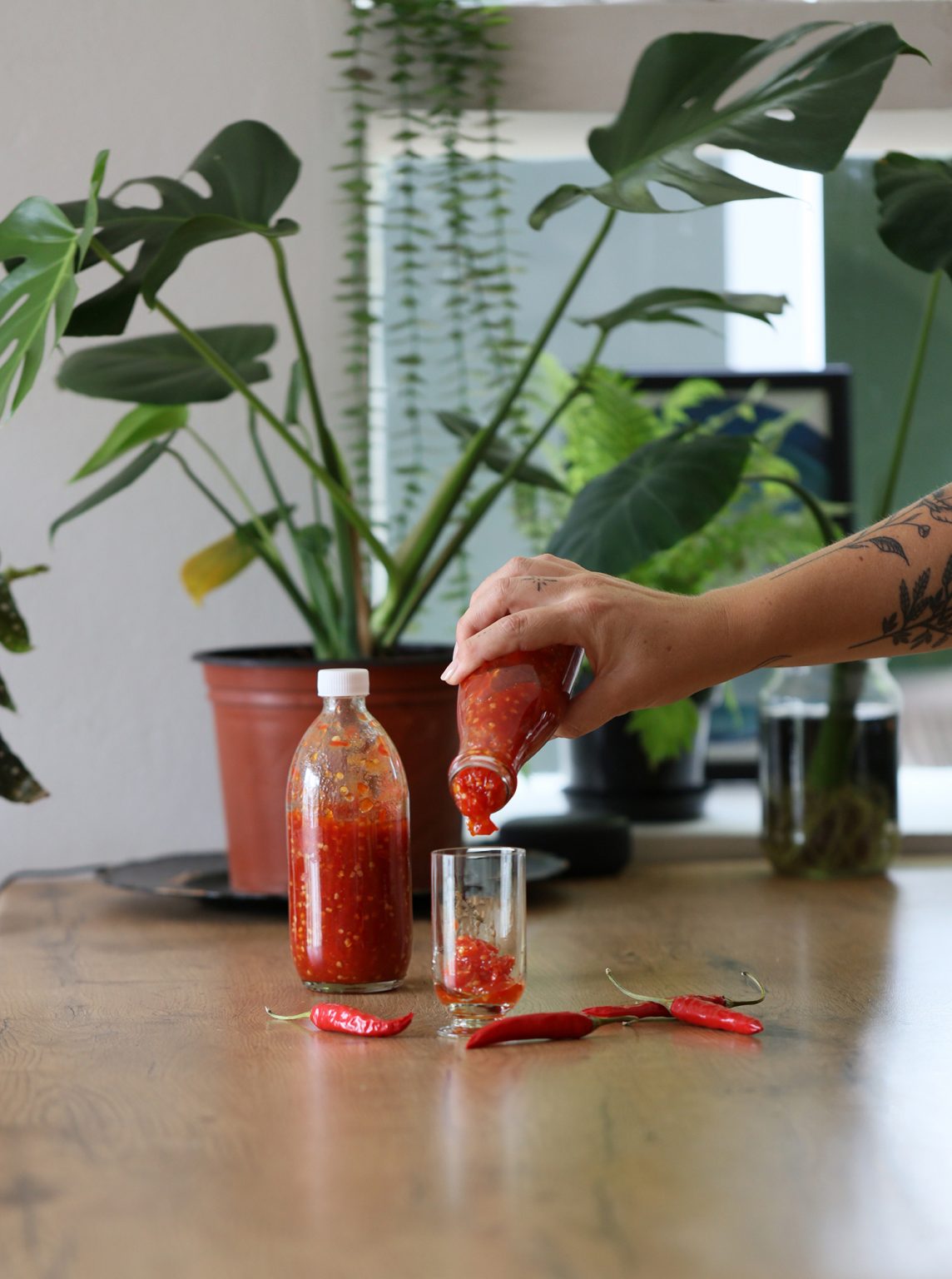 Homemade Sweet Chilli Jam - aninas recipes